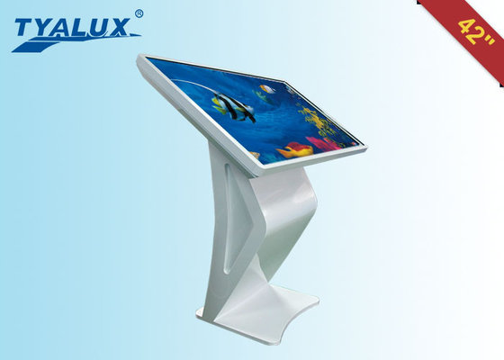 Industrial Free Standing Digital Signage Water Proof Kiosk Brightness