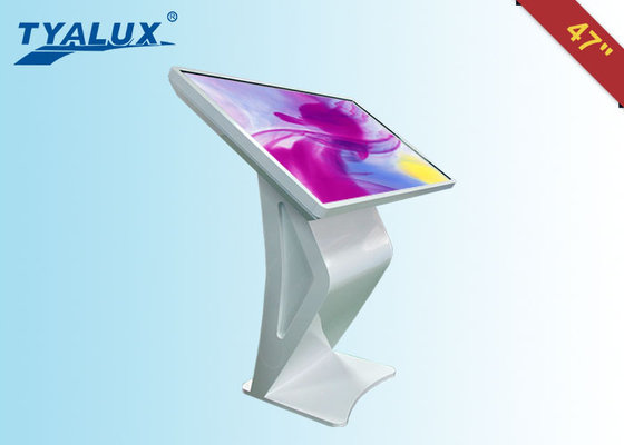 Network Wifi LED Digital Advertising Displays Interactive Information Kiosk