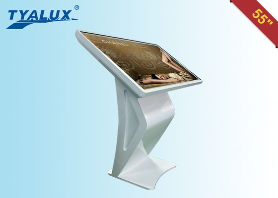 Floor Standing Full HD1080P Infrared Touch Screen Kiosk Brightness