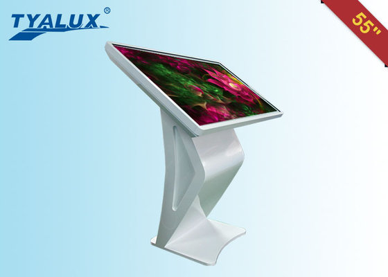 55" Samsung LCD Touch Screen Digital Signage Free Standing CE Certified