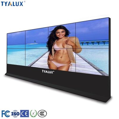 Ultra Narrow Bezel 1.8mm 4K 55" LCD Video Wall  Advertising Display