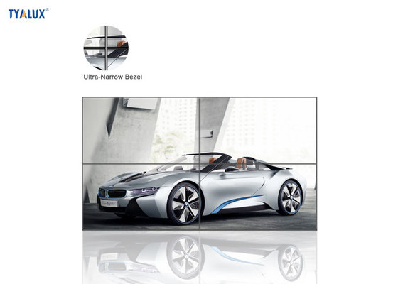 1.8Mm super narrow bezel Video Wall Displays stand for advertising , LED backlight