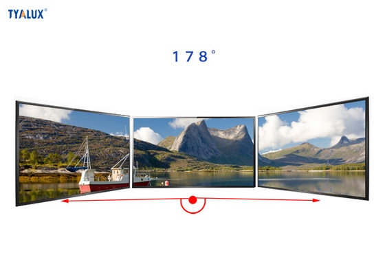 Trade assurance split screen Led Advertising Board 49" wireless remote control