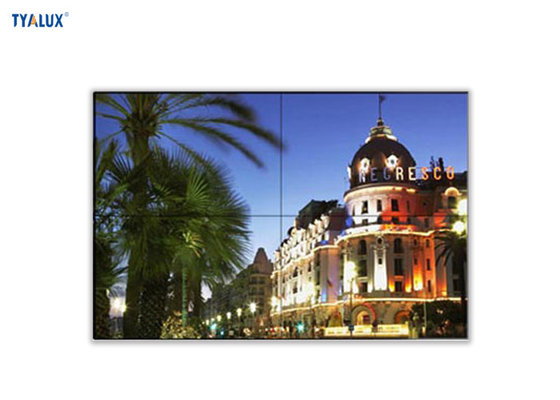 6.5mm 4x4 Lcd Video Wall Displays / 60 Inch Seamless Lcd Video Wall With 1.8mm Bezel Width