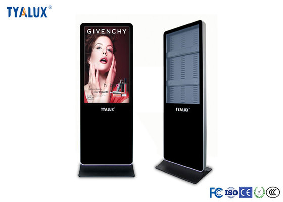 Supermarket 55 Inch Wifi Android Windows Floor Standing LCD Digital Signage