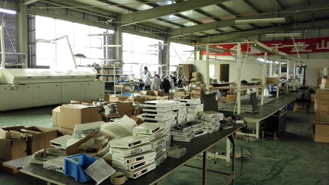 Hooray Vision Technology Co,.Ltd manufacturer production line
