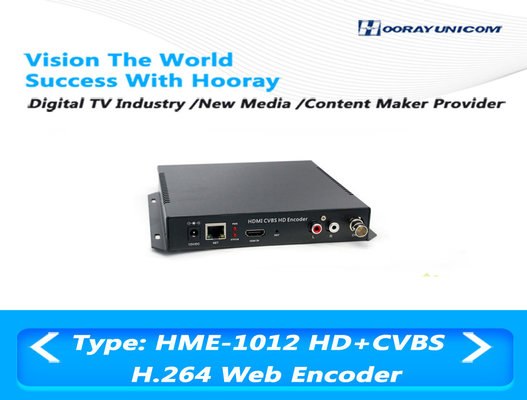 HDMI CVBS Web Signal Digital TV Encoder 1920 × 1080 P / 60 Fps Max Input Resolution