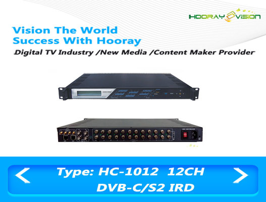 ASI Interface Digital TV Satellite Receiver / 12-16 Turner FTA Digital Satellite Receiver