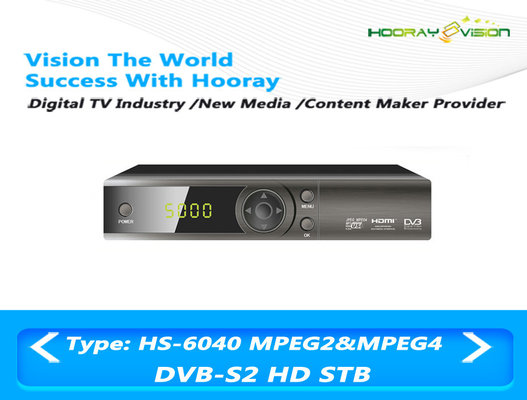 DVB S2 Set Top Box H.264 Mpeg2 Video Decoder FOR MMDS Terrestrial Coverage Terminal