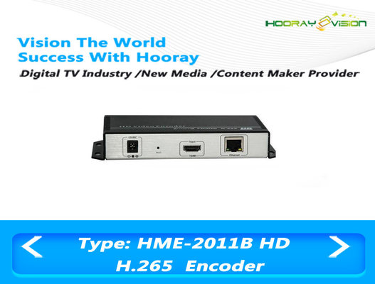 Mini HD Digital TV Encoder 0.5 Kg , H 265 HEVC Encoder CBR / VBR Control