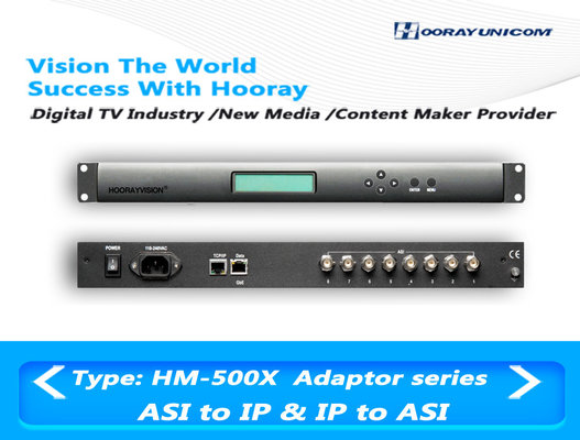 50/60 Hz Digital TV Multiplexer TS Stream Manager 550mm × 310mm × 180mm