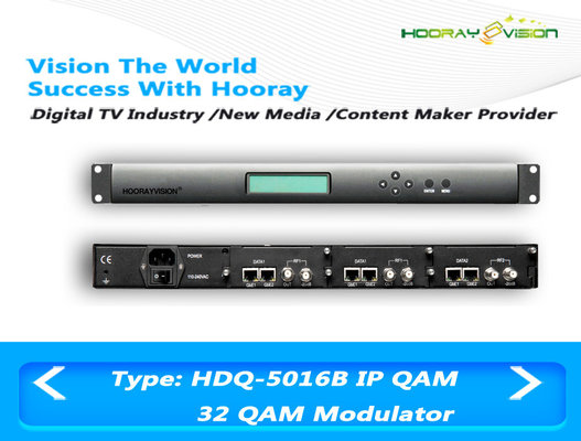 Edge QAM  DTV HD Digital Modulator QAM Module Auto Correction PCR Support CAS