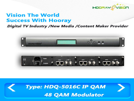 Edge QAM  DTV HD Digital Modulator QAM Module Auto Correction PCR Support CAS