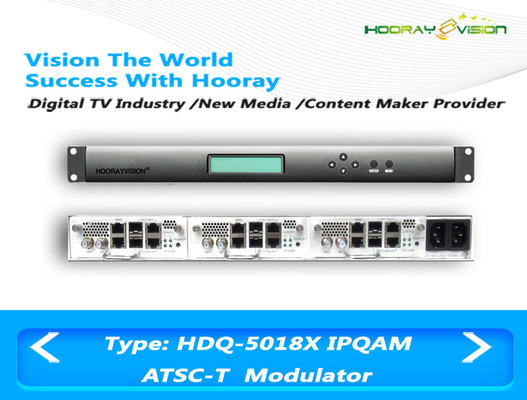 8 VSB Web Browser Digital TV Modulator ATSC-T A / 53 Standard 7 Anti - jitter IP Bandwidth