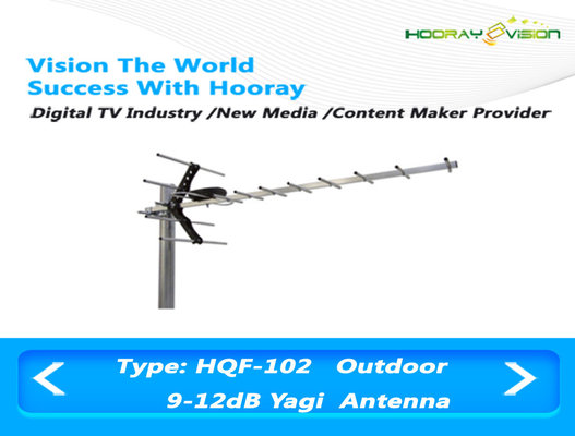 Multi - Element UHF Yagi Antenna Outdoor 75 Ohm Impedance Log Periodic