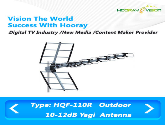 Terrestrial Coverage Outdoor Digital TV Antenna With Horizontal Polarization Mode