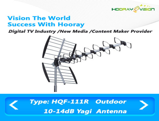 75 Ohm Yagi Directional Wireless Antenna Horizontal Polarization Mode