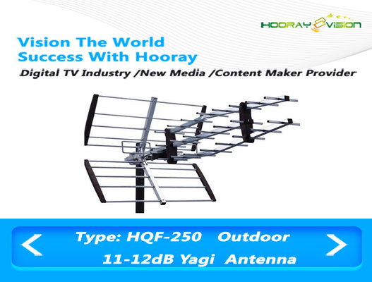 Directional Outdoor Digital TV Antenna UHF 50W 11dBi With F Connector