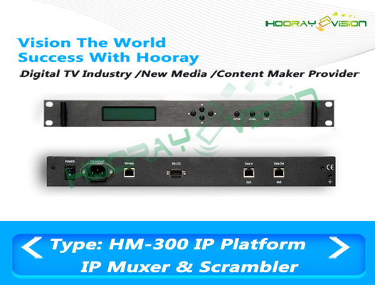 850 Mbps Digital TV Multiplexer IP Format Stream Platform Support 4 Cas Simul - Crypt