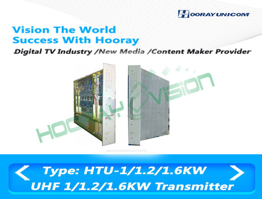 800W SFN MFN Digital TV Transmitter Indoor Terrestrial ISDB - T System
