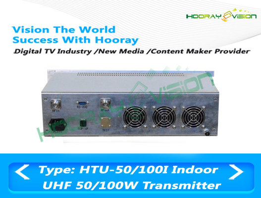 DTMB UHF Terrestrial Wireless TV Transmitter Built - In AC Surge Protector