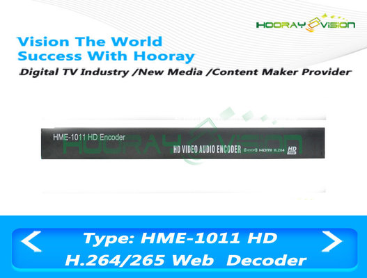Multiple IP Protocol Digital TV Encoder 30 Video Frame with WEB Management Support