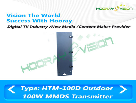 MMDS QPSK 100W DVB T2 Transmitter CATV Terrestrial Broadcast Equipment