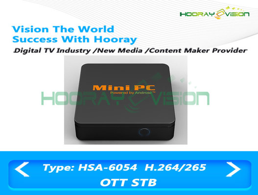 Mini 802.11 B/G/N Wifi OTT Set Top Box 1080P Full HD Video Decoder CPU S805