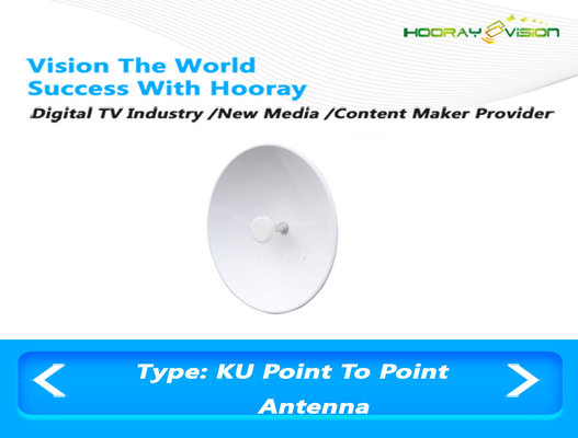 Ku Band Transmitter Terrestrial MVDS Directional Poin To Point Coverage Antenna