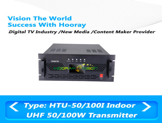DTMB UHF Terrestrial Wireless TV Transmitter Built - In AC Surge Protector