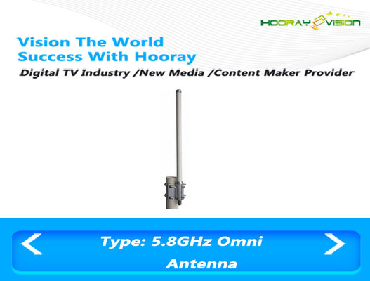 Fiberglass Omni Directional Outdoor Digital TV Antenna 5.8Ghz WIFI System