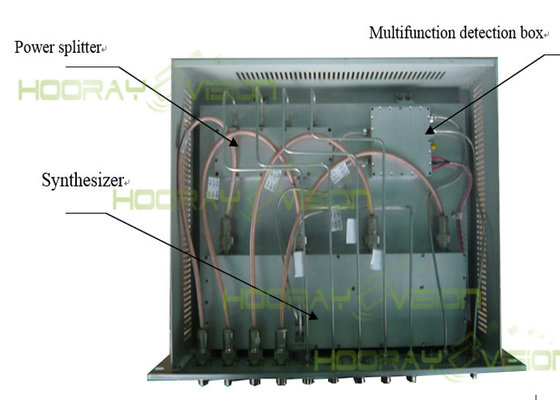 Indoor UHF Wireless Transmitter 2000w Web Control Built - In Cooling Fan