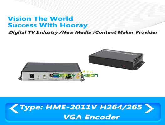 Portable H 265 Video Encoder Single Channel  OTT Streaming Adjustable GOP Type