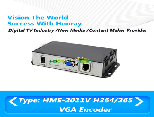 Portable H 265 Video Encoder Single Channel  OTT Streaming Adjustable GOP Type