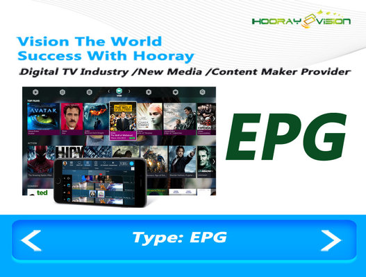 IPTV OTT Electronic Program Guide Software DVB Digital TV System SI Insert