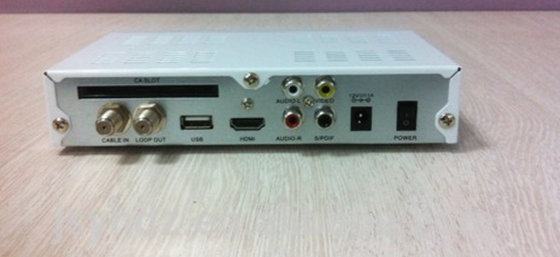 USB Port High Definition Set Top Box Mpeg4 128MB DDR Without Smard Card Reader