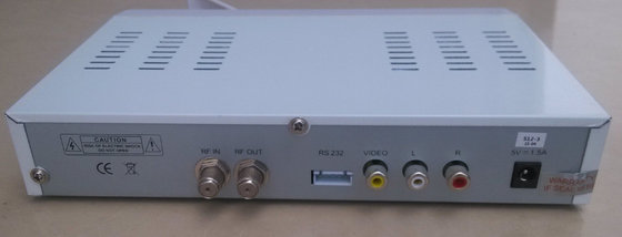 H.264 DVB C Set Top Box Video Format 50Hz / 60Hz Multiple Language Metal Casing