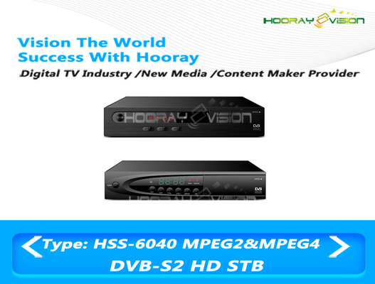 HDMI / USB / RCA Interface DVB S2 Set Top Box HD With CAS 4.2 Intergited