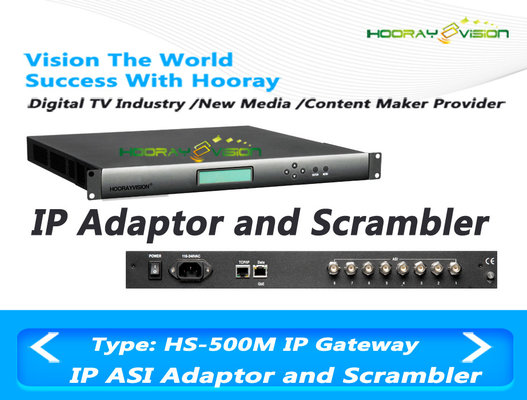 DVB  Head - End CATV Scrambler Support 850Mbp Output Rate Real Time Statistics For TS