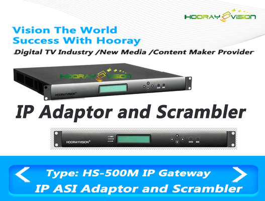 DVB  Head - End CATV Scrambler Support 850Mbp Output Rate Real Time Statistics For TS