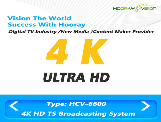 MPEG TS Stream Online Broadcast System Digital Media Server Push 4K 2K 1080P Resolution