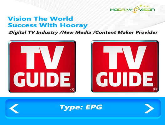 EPG Conditional Access Software IPTV DTV USB Electronic Program Guide Software