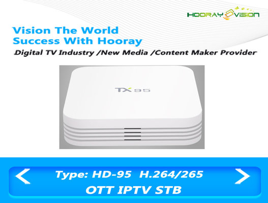 OTT Set Top Box Amlogic S905X 2G DDR 16G Flash AC WIFI Bluetooth OTT Android Box IPTV