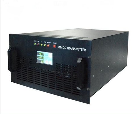 Terrestrial TV MMDS 500W Indoor Digital TV Transmitter for TV Broadcasting System