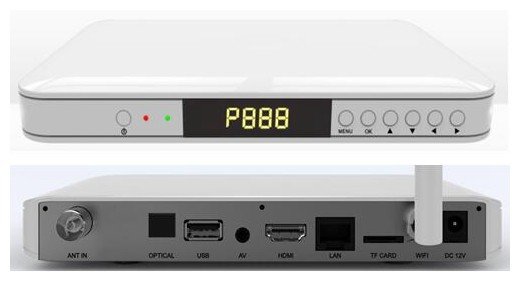 H.264 H.265 Wifi Android Dvb T2 Digital Set Top Box , MPEG-2 AVS Divx Terrestrial Digital TV Decoder