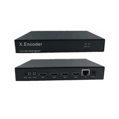 HTTP HLS Streaming Digital TV Encoder 1-4CH HDMI to IP