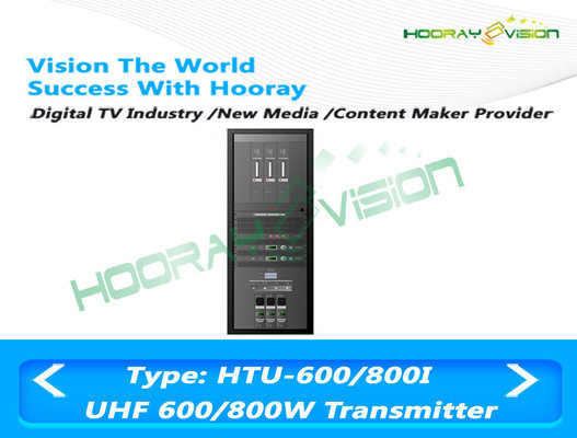 800W SFN MFN Digital TV Transmitter Indoor Terrestrial ISDB - T System