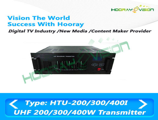 Web / GPS Wireless TV Remote Transmitter , 400W Digital Broadcast TV Transmitter