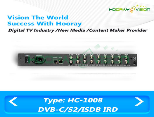 Signal Free To Air Digital Satellite Receiver 3Mbps EMM With 8 Separate Modules