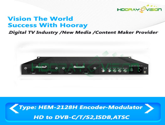 8M Bandwidth Digital Video Encoder Modulator NMS Management With QAM Mode Support